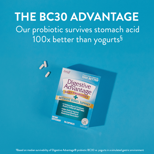 Digestive Advantage Intensive Bowel Support | Schiff Vitamins