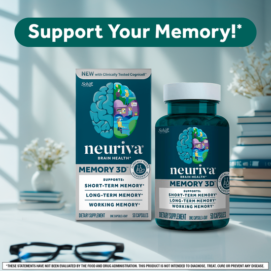 Neuriva Brain Memory 3D – Schiff Vitamins