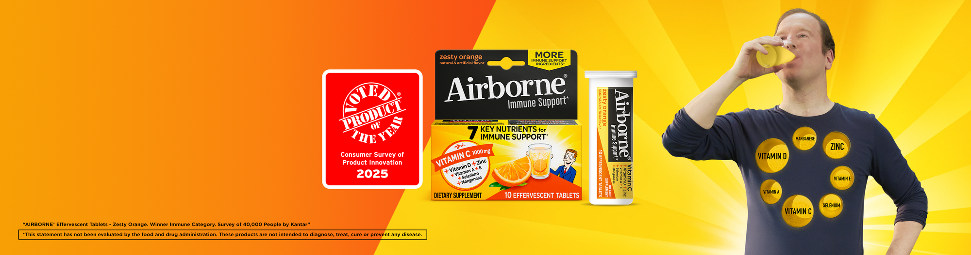 Airborne Immune Support Supplements | Schiff Vitamins