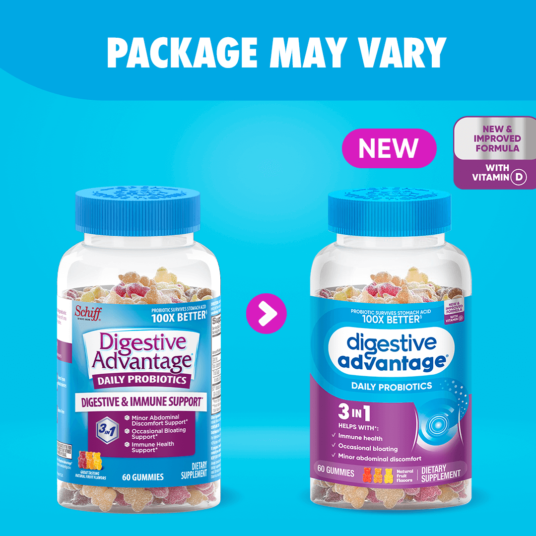 Digestive Advantage Probiotic Gummies | Schiff Vitamins