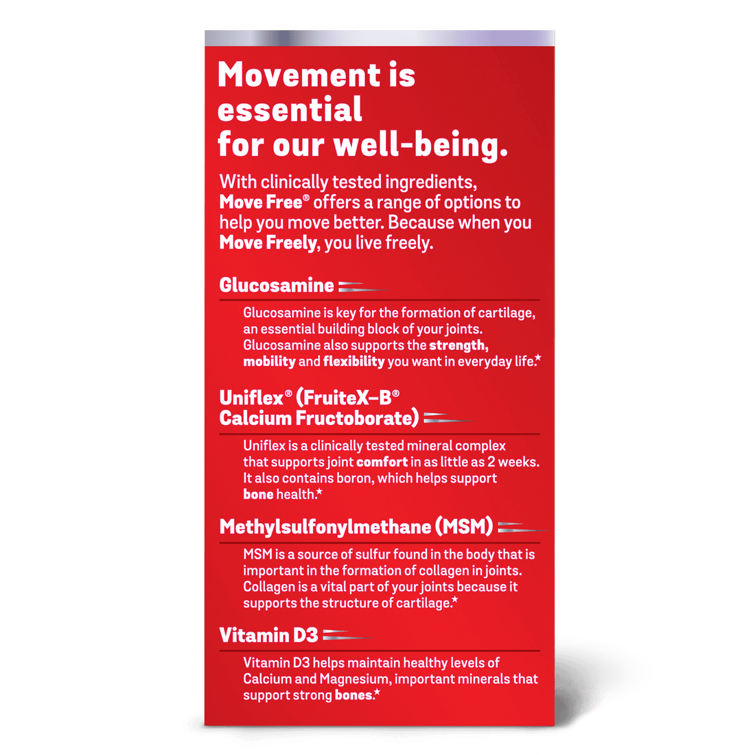 Move Free Advanced Plus MSM | Joint Supplements – Schiff Vitamins