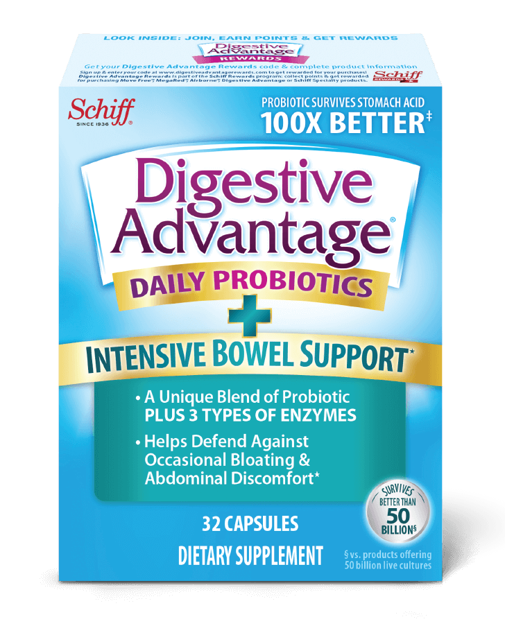 Digestive Advantage Intensive Bowel Support | Schiff Vitamins