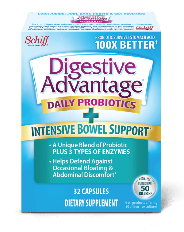 Digestive Advantage Intensive Bowel Support | Schiff Vitamins