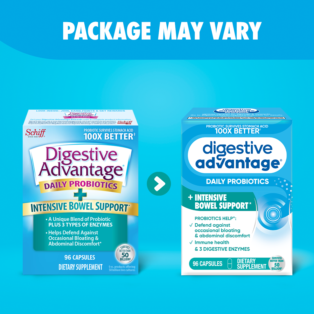 Digestive Advantage Intensive Bowel Support | Schiff Vitamins