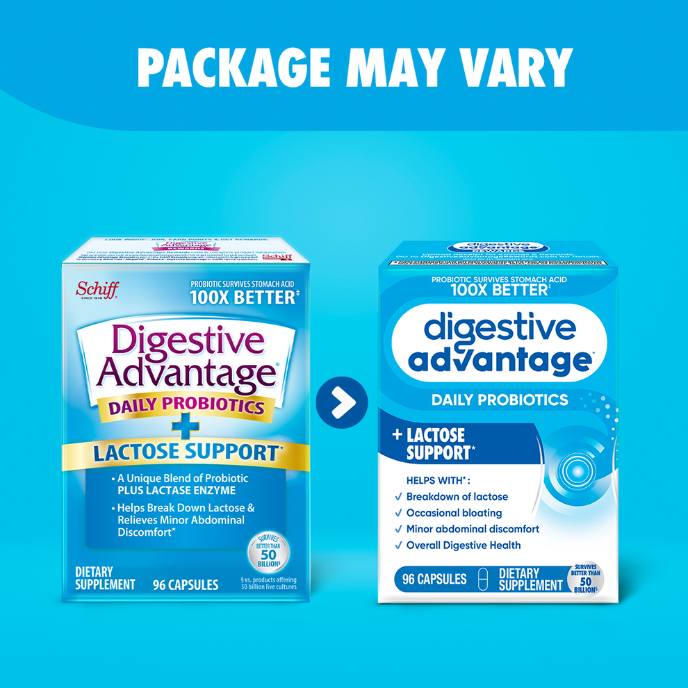 DIGESTIVE ADVANTAGE® Lactose Support – Schiff Vitamins
