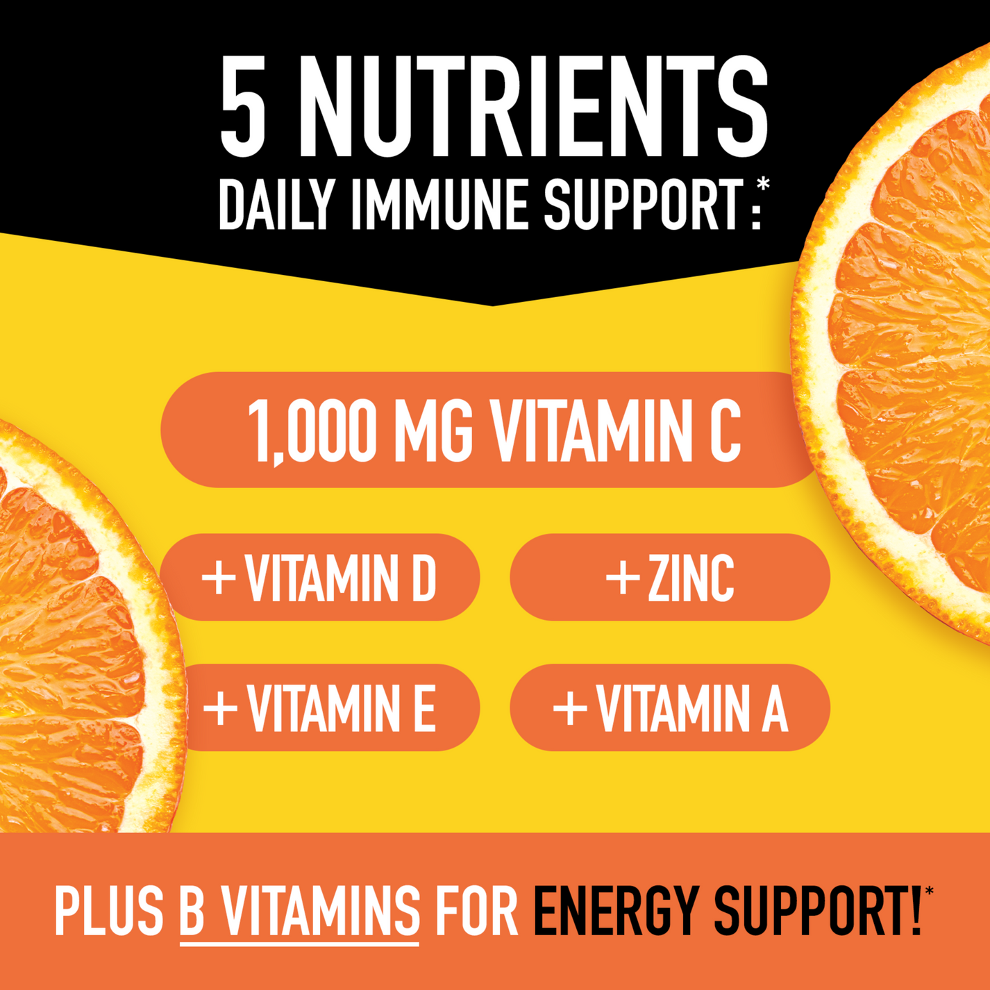 Airborne Immune Essentials | Vitamin C + Zinc – Schiff Vitamins