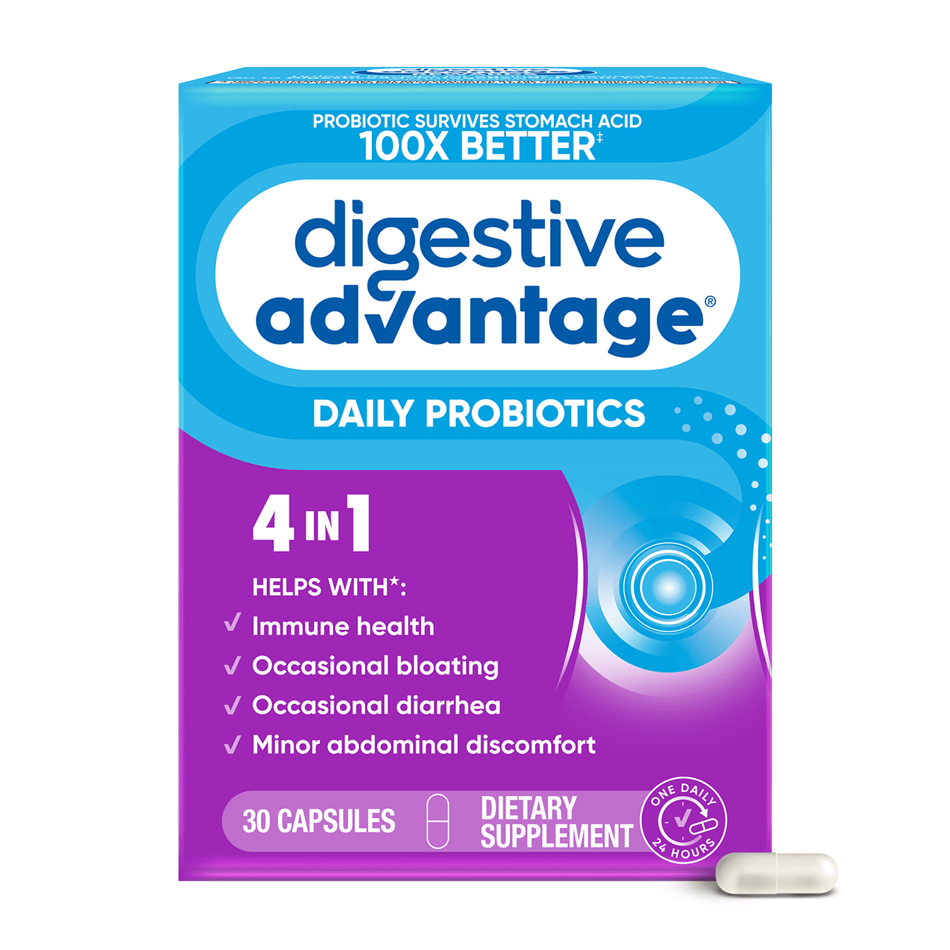 Digestive Advantage Daily Probiotics Supplement | Schiff Vitamins